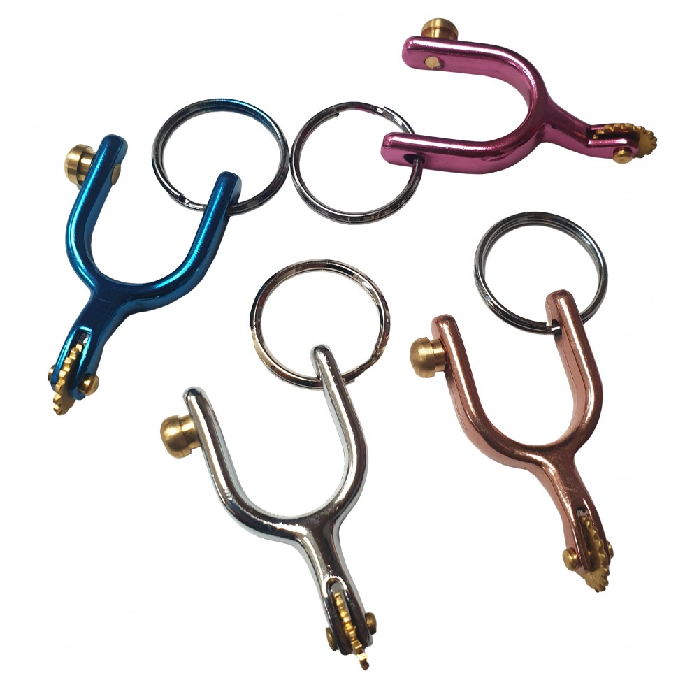 Enzo Aluminium Key Ring Spur