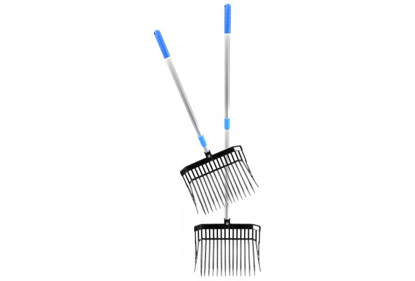 Plastic Stable Fork w/Telescopic Handle