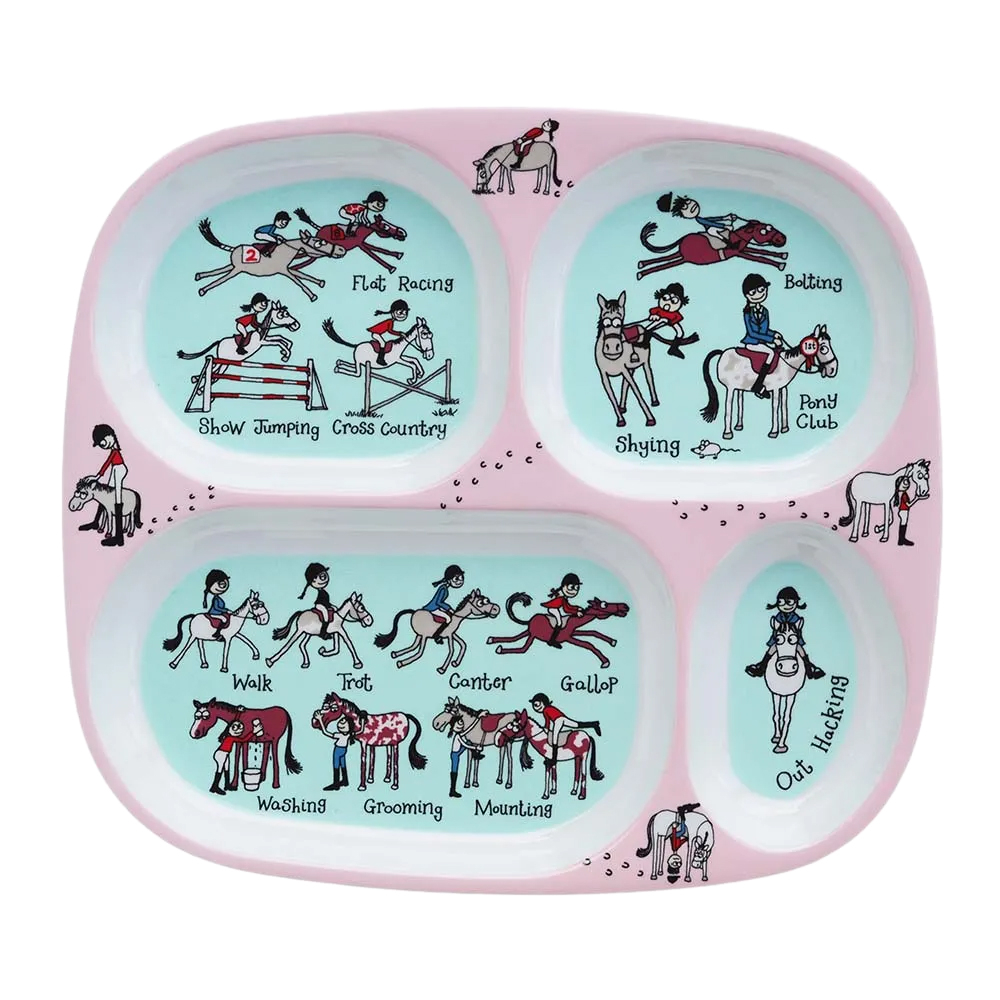 Tyrrell Katz Horse Divider Plate
