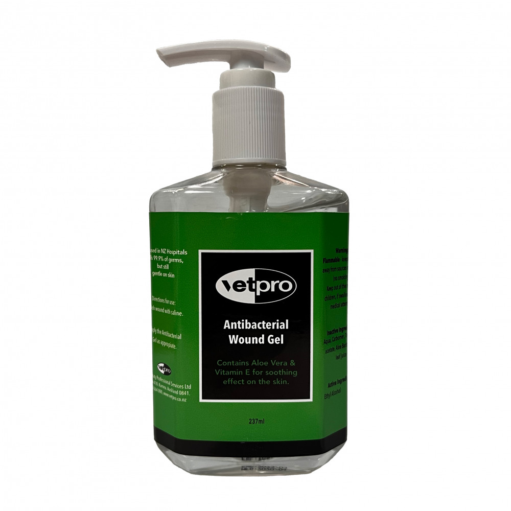 VetPro Anti Bacterial Gel Pump
